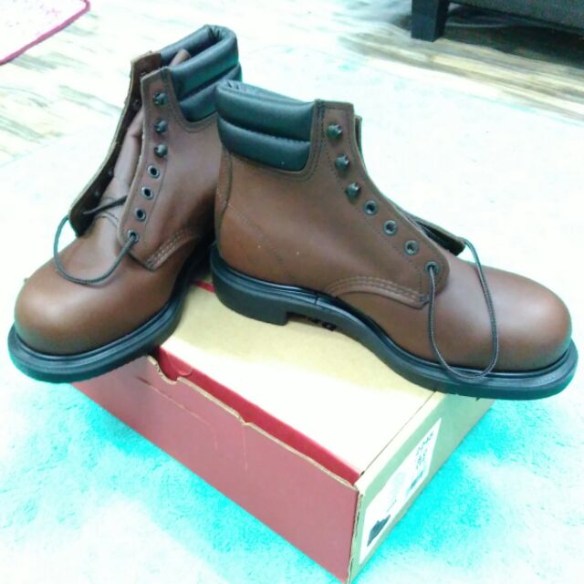 Redwing Safety Shoes Red Wing Safety Boots 2245 7uk 8us | Shopee Malaysia