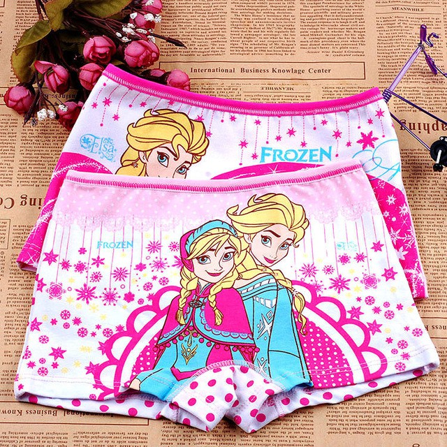 Frozen Elsa & Anna Girl Kids Boxer Panties | Shopee Malaysia