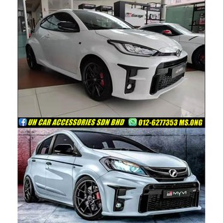 Perodua Myvi 2018-2021 GR Front Bumper Bodykit [READY STOCK] | Shopee ...
