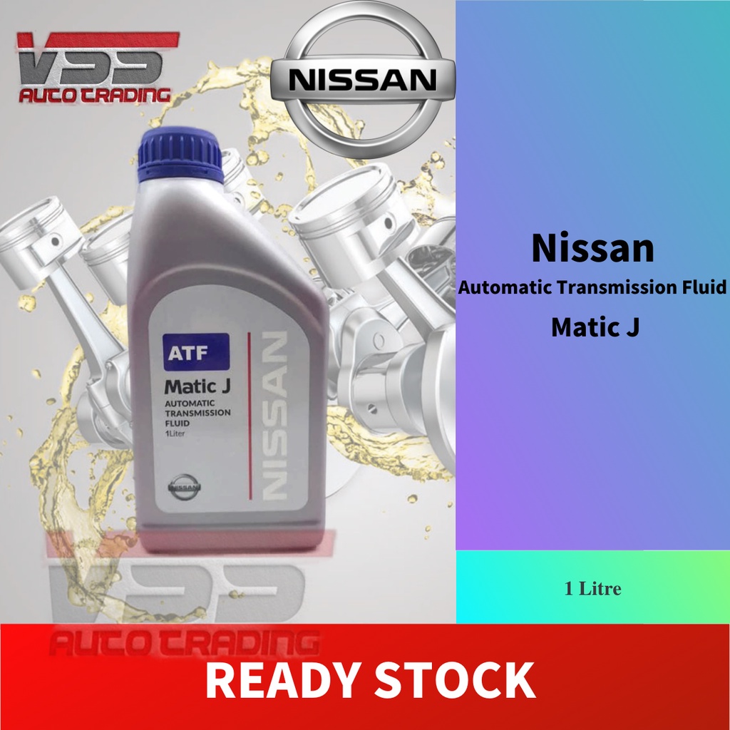 Nissan ATF Matic-J KLE23-00001 1L Auto Transmission Fluid Navara ...