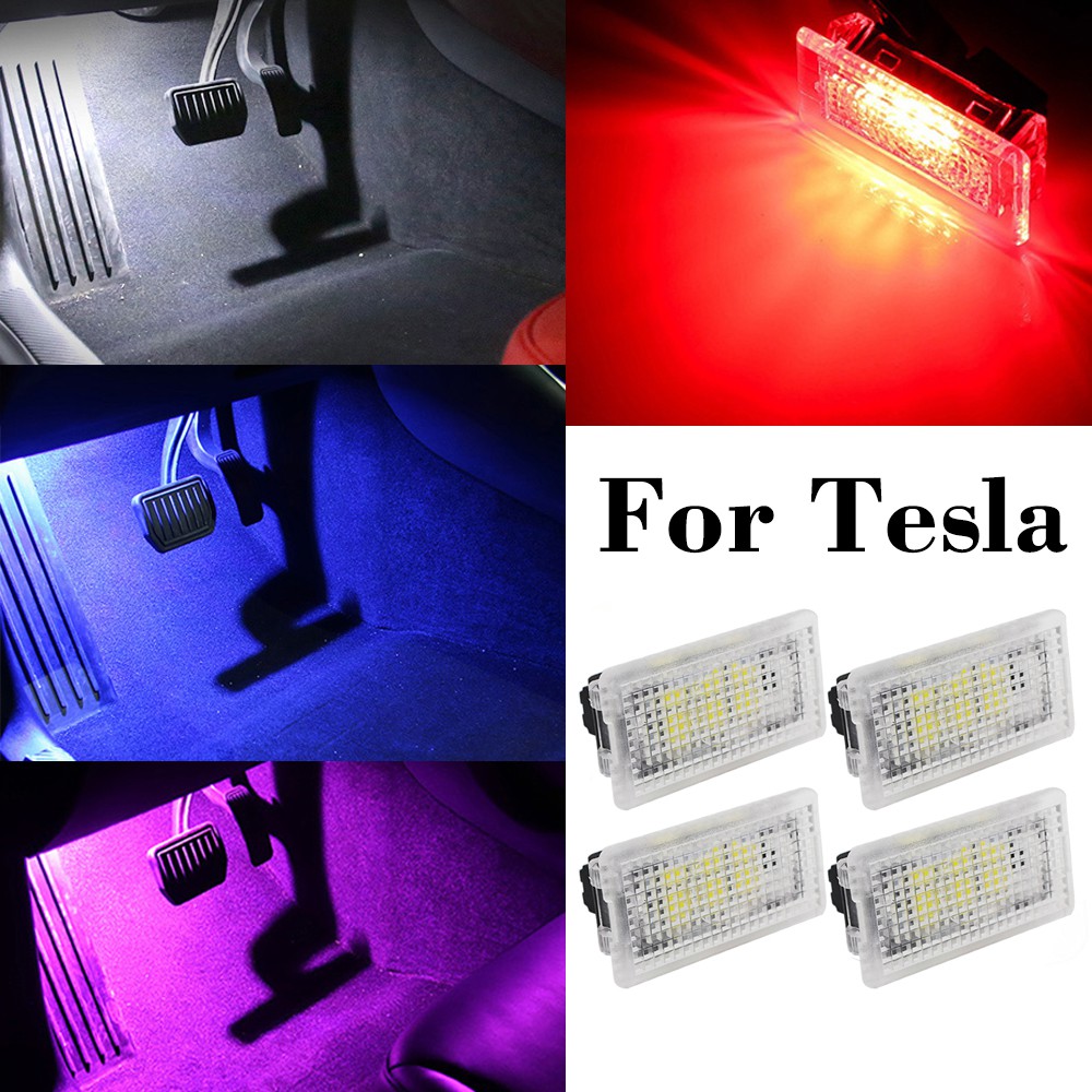 Trunk-Lamp Ambient-Light Tesla Model-X-S Ultra-Bright Auto-Door ...