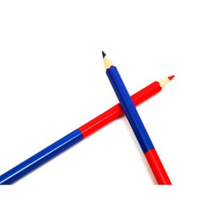 Red Blue Pencil/ Pensil Merah Biru | Shopee Malaysia