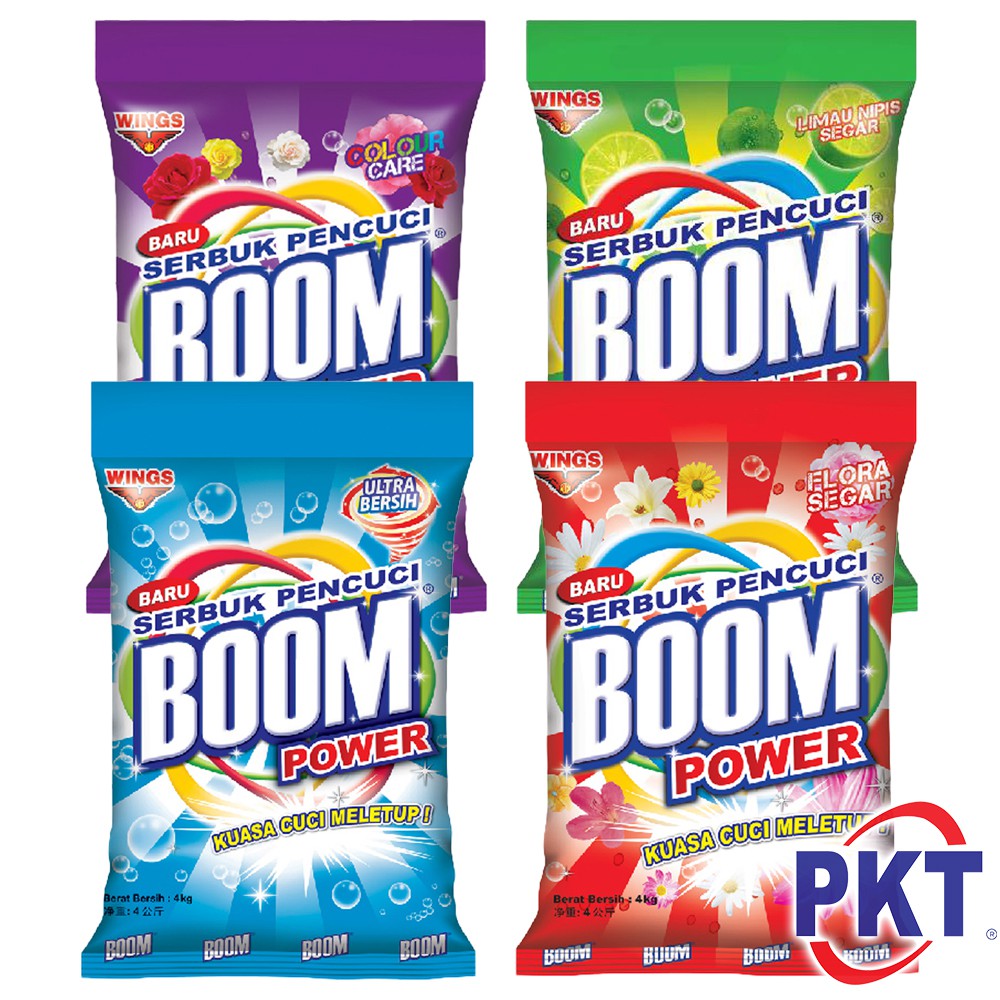 BOOM DETERGENT POWDER 4KG | Shopee Malaysia