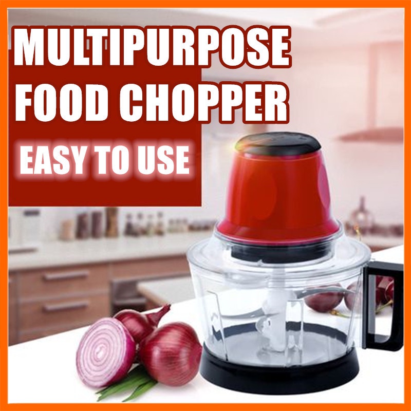 BIG 3L Electric Food Chopper Meat Grinder Electric Dry Mill Electric ...