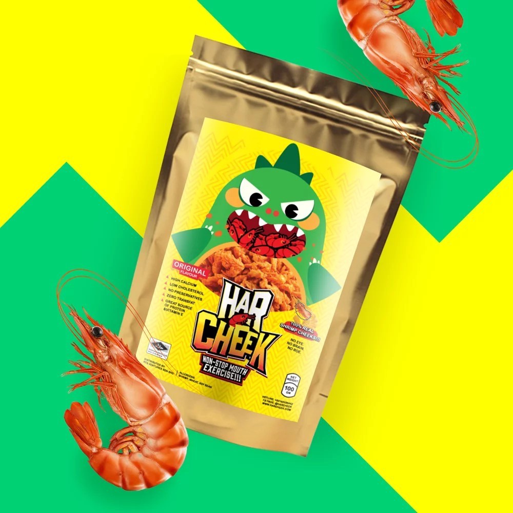 Har Cheek - Shrimp Cheek Snacks (Original) | Shopee Malaysia