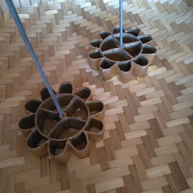 Acuan tembaga kuih loyang kuih bunga ros kuih goyang lama | Shopee Malaysia