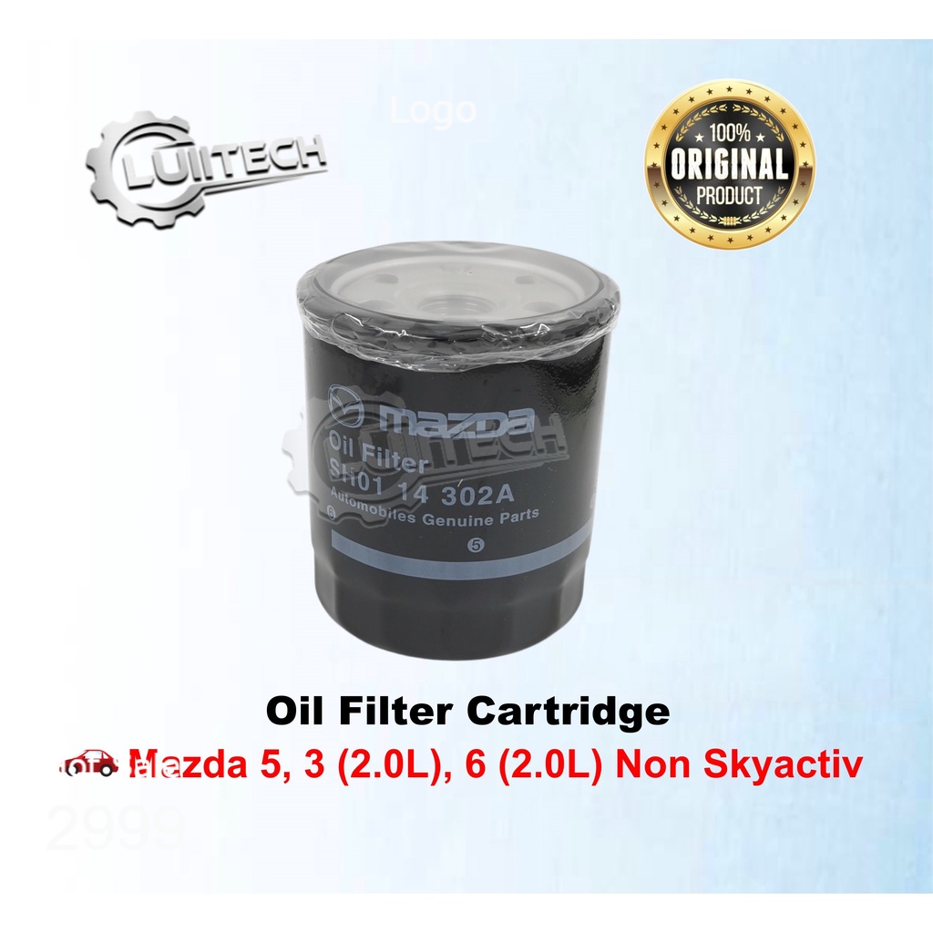 ORIGINAL Mazda 5, 3 (2.0L), 6 (2.0L) Non Skyactiv SH01-14-302A Oil ...