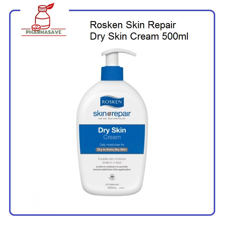 Rosken Skin Repair Dry Skin Cream 500ML | Shopee Malaysia