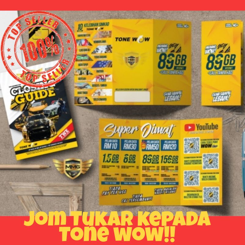 simkad tone wow excel(Line Digi) | Shopee Malaysia