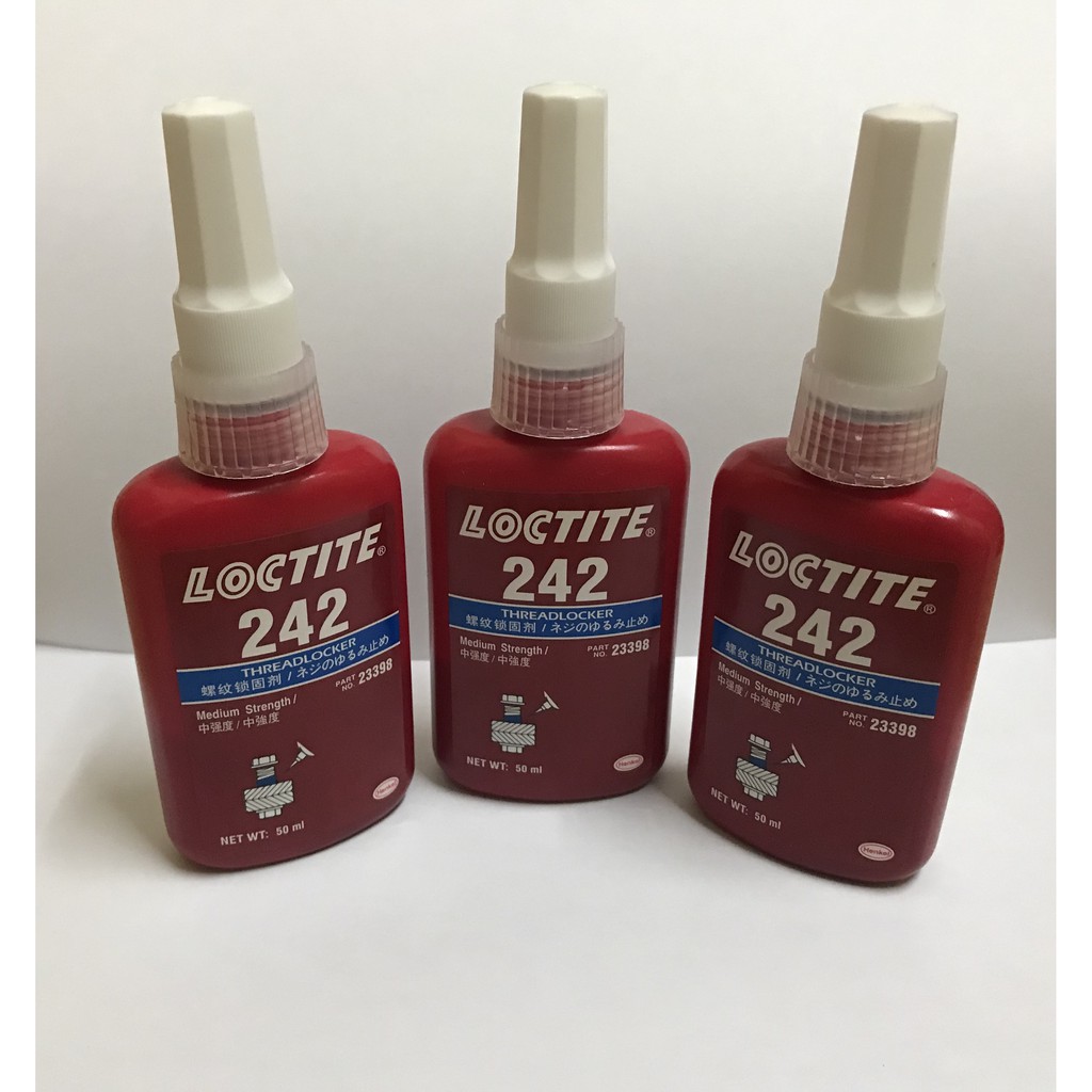 LOCTITE 242 BLUE THREAD LOCKER MEDIUM STRENGTH 50ml | Shopee Malaysia