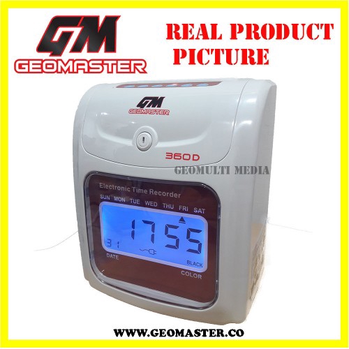 MALAYSIA GEOMASTER 360D PUNCH CARD MACHINE -DIGITAL | Shopee Malaysia