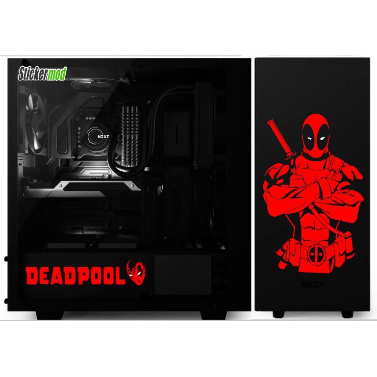 NZXT S340 Elite Deadpool Vinyl Sticker | Shopee Malaysia