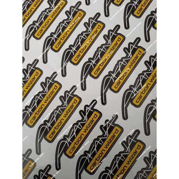 ( READY STOCK!!!) STICKER MINI AKANA CARBON WIZARD | Shopee Malaysia