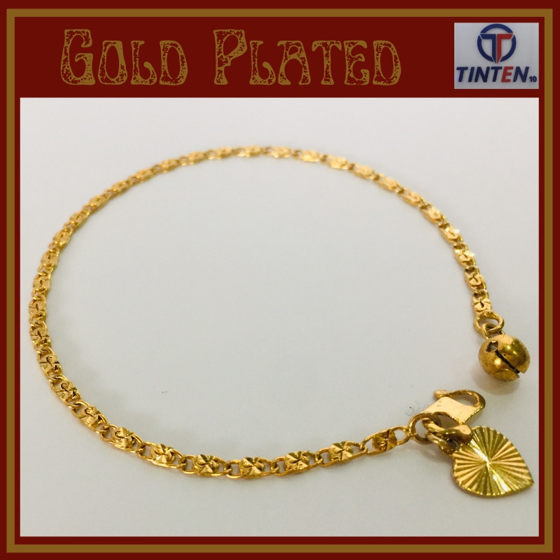 Rantai Tangan 24K Gold Plated EMAS KOREA | Shopee Malaysia
