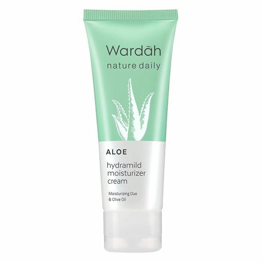 Wardah Nature Daily Aloe Hydramild Moisturizer Cream - Homecare24 Wardah Nature Daily Aloe Hydramild Moisturizer Cream - Homecare24