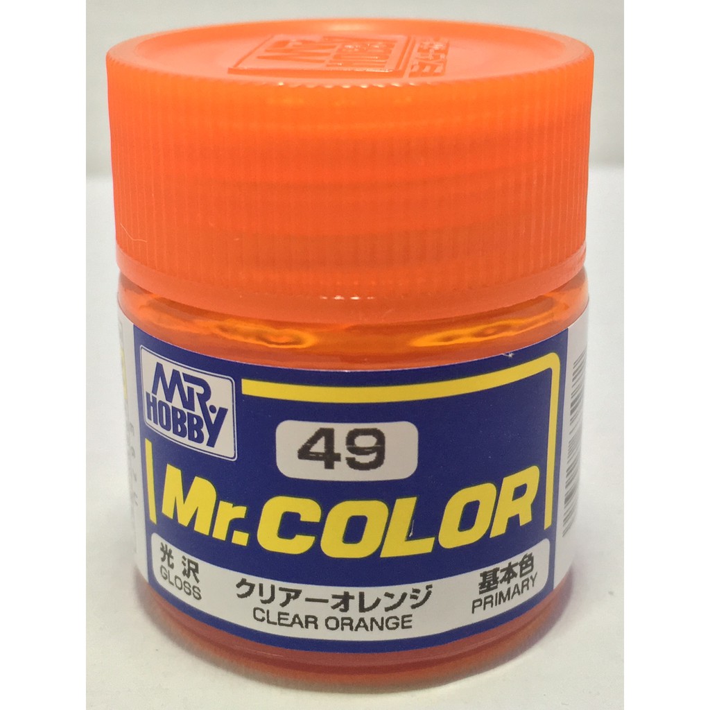 Mr Color 49 - Clear Orange - 10ml | Shopee Malaysia