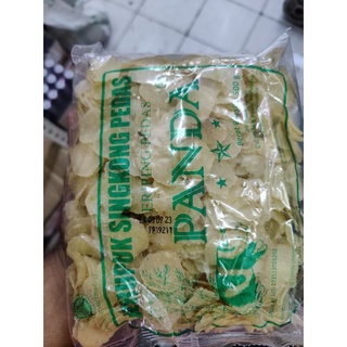 Cap Panda Kerupuk Ubi Kayu Pedas/ Kerupuk Singkong Pedas/ Keropok Ubi ...