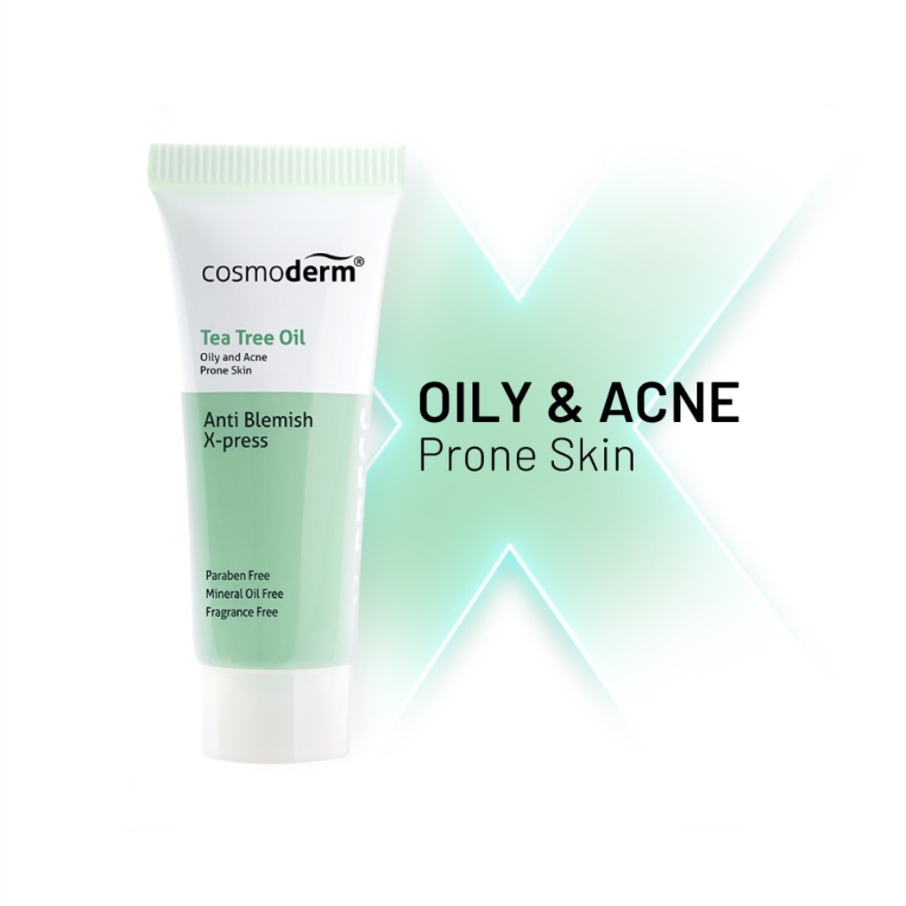 COSMODERM Tea Tree Oil Anti Blemish X-press 10ml | Shopee Malaysia