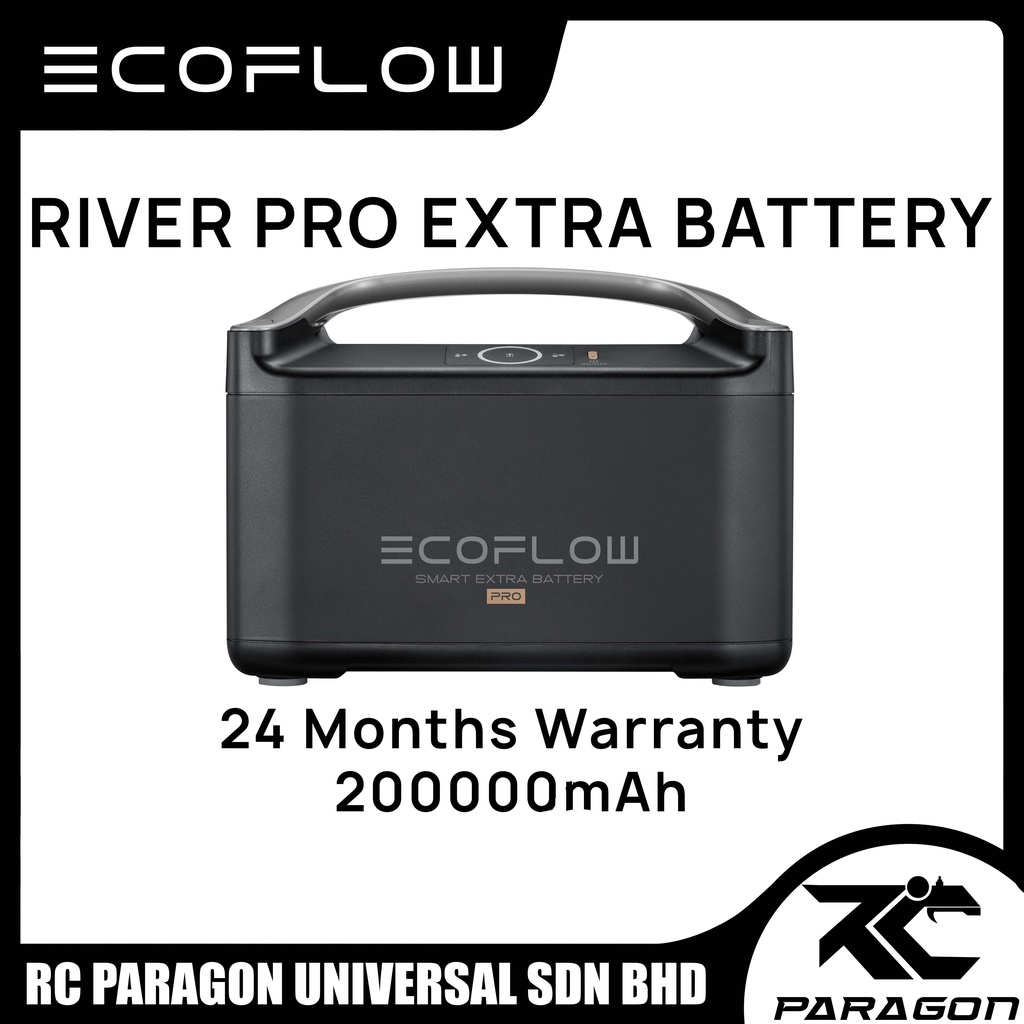 EcoFlow River Pro Extra Battery ONLY Portable Power Station 600W (Peak ...