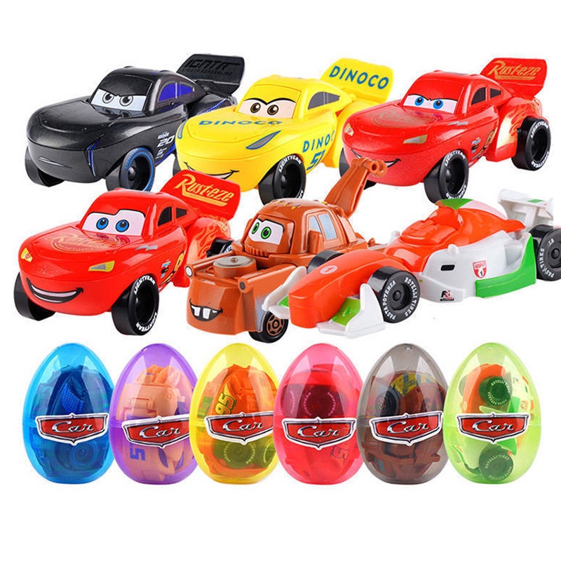 Disney Pixar Cars Anime Figures PVC McQueen Cruz Ramirez Model Racing ...