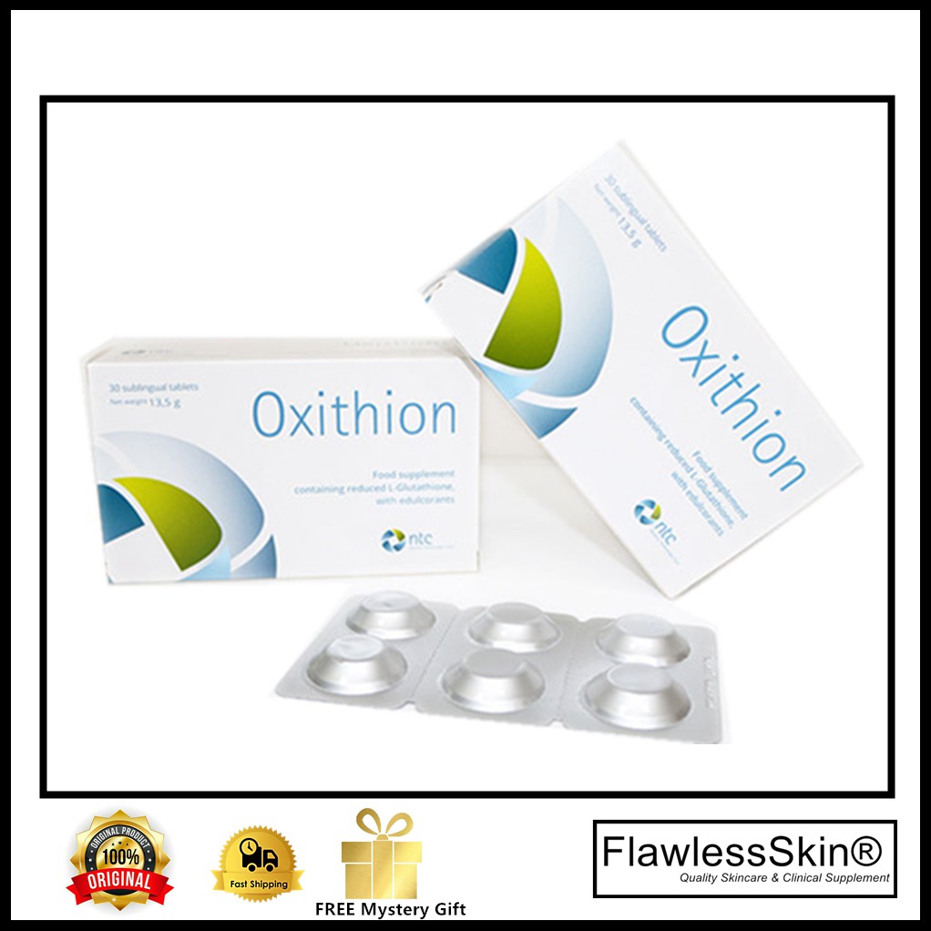 Oxithion ORIGINAL (30 tablet) Ready Stock pemutih kulit muka badan ...