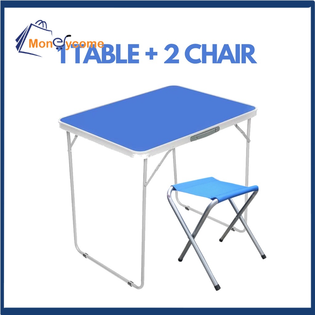 50*70 Meja Lipat Camping Camp Folding Table Camping Chair Folding Table ...