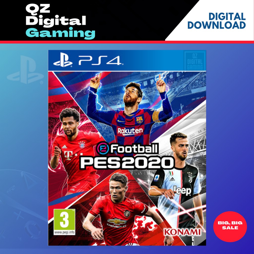 PS4 / PS5 eFootball PES 2020 Digital Download pes2020 | Shopee Malaysia