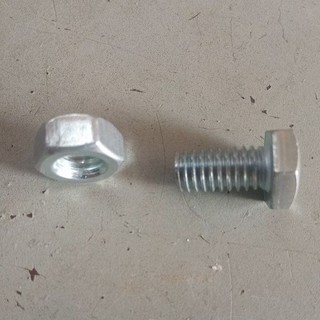 Skru Rak Besi lubang (M8x16mm)/Skru bolt and nut for angle slotted bar ...