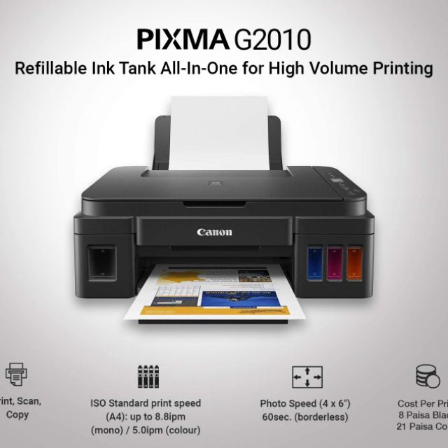Canon PIXMA G2010 ALL IN ONE Printer | Shopee Malaysia