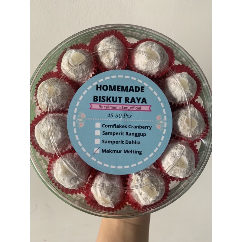 {MAKMUR KACANG TUMBUK} BISKUT RAYA HOMEMADE AIR TANGAN ORANG LAMA ...