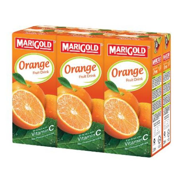 Marigold juice orange 6 x 250ml ( less sugar) | Shopee Malaysia
