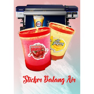 Sticker Balang Air Viral HIGH QUALITY | Shopee Malaysia