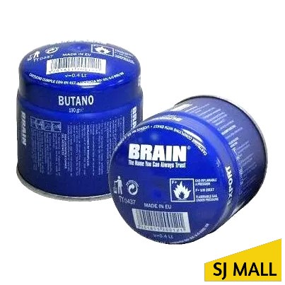 [1 CAN] BRAIN BUTANE GAS CARTRIDGE 190gms / EU BUTANE CAMPING GAS ...