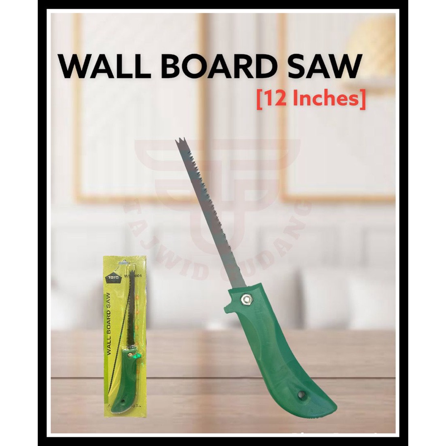 Wall Board Saw/Gergaji Siling 2 in 1 Auger and Utility Saw Plaster ...