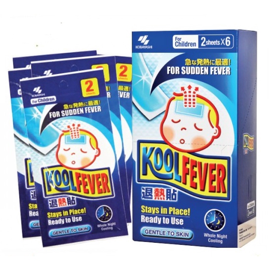 12 Sheets Kool Fever for Sudden Fever for Adults - CHEAPEST ON SHOPEE ...
