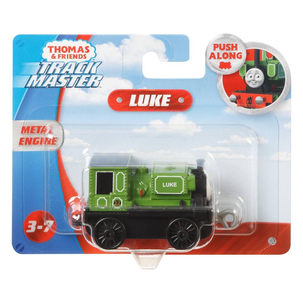 Thomas And Friends TrackMaster Push-Along Luke Metal Engine Toys ...