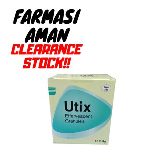 utix effervescent granules - Prices and Promotions - Aug 2021 | Shopee ...