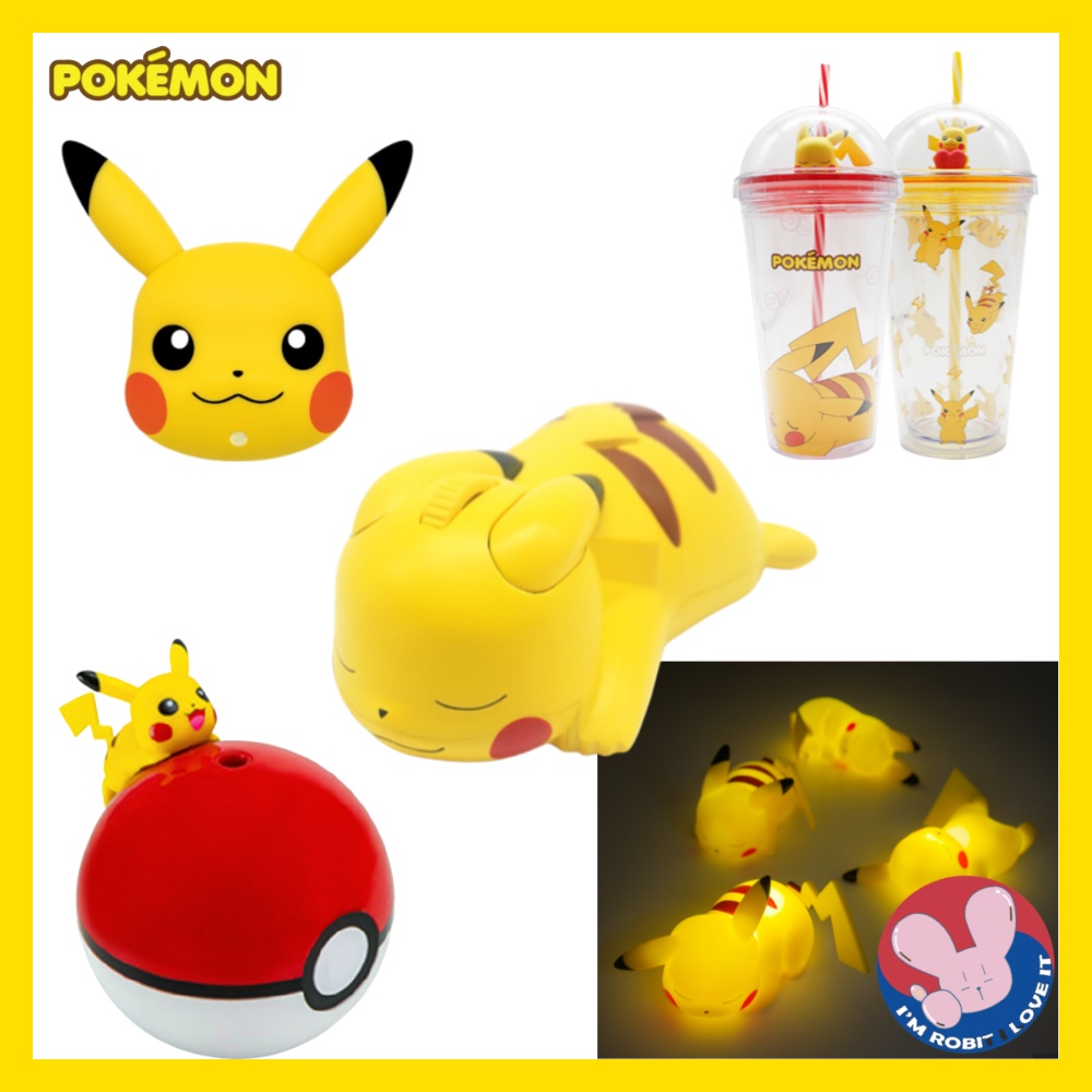 [POKEMON] Pikachu Collection ( Figure Ice Tumbler & mini Humidifier ...