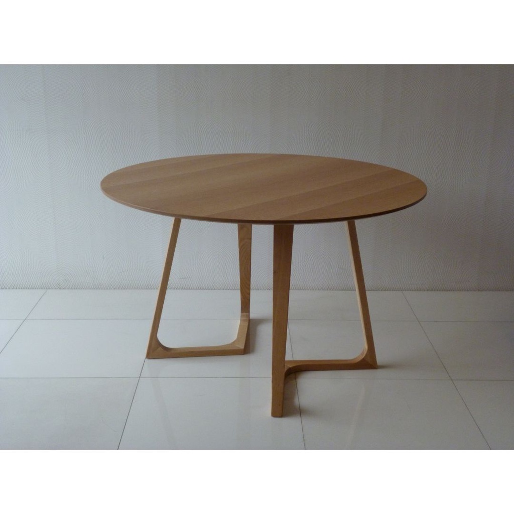 GC ROUND TABLE DT-W-01-NATURAL /DINING TABLE/PANTY TABLE/DISCUSSION ...