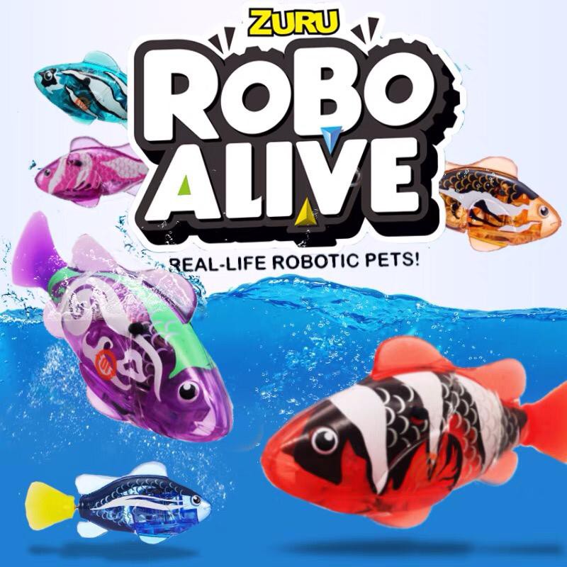 Zuru robo alive water activated robotic swimming fish | BeeCost
