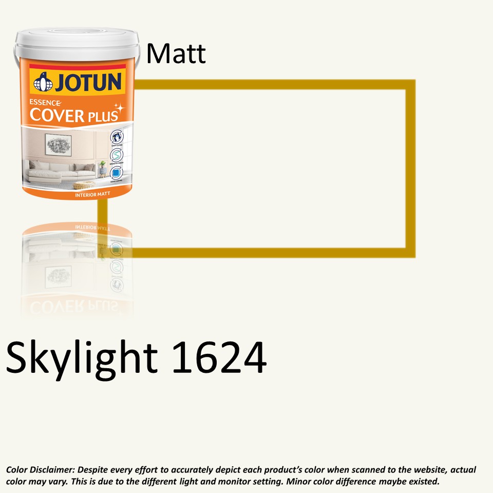 Jotun Paint 1L Essence Cover Plus Matt - 1624 Skylight / wall paint ...