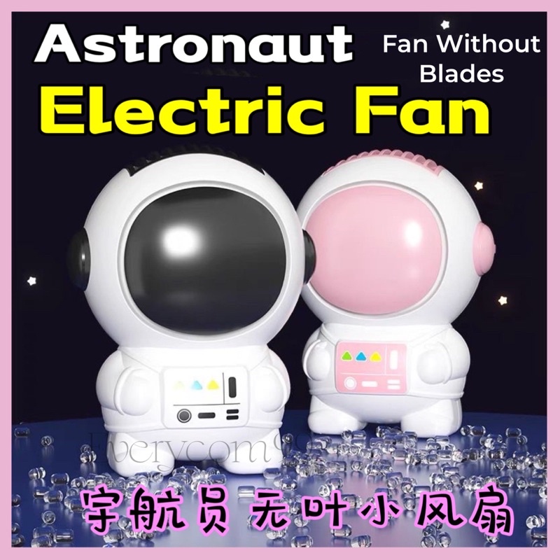 Astronaut Small Fan Usb Lazy Man Hanging Neck Fan Portable Astronaut ...