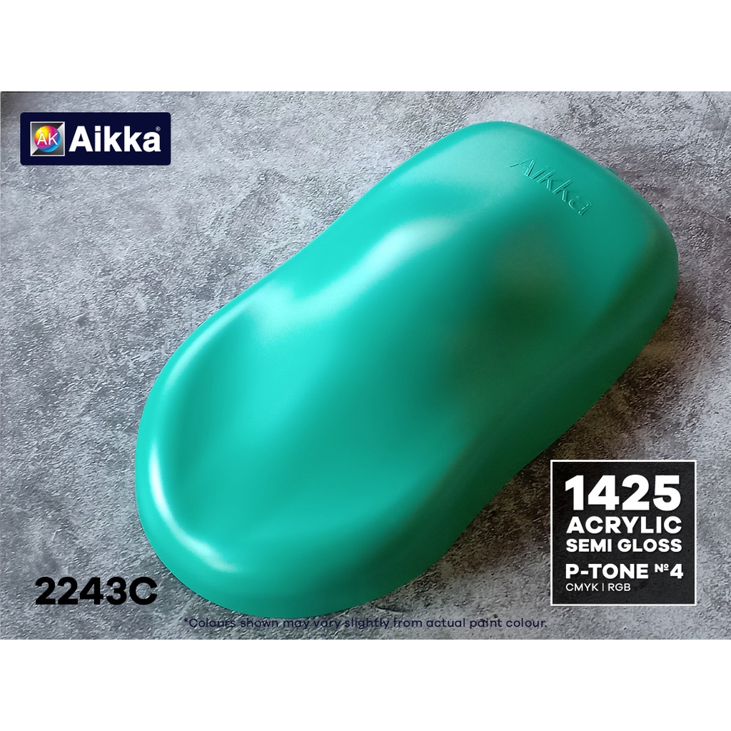 AIKKA Paint PANTONE Colour 2243C / 1425 ACRYLIC SEMI GLOSS PAINT ...
