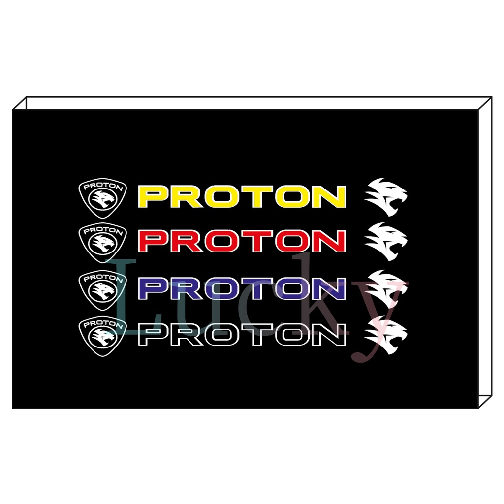 proton windshield sticker exora waja x50 x70 wira gen2 iriz perdana ...