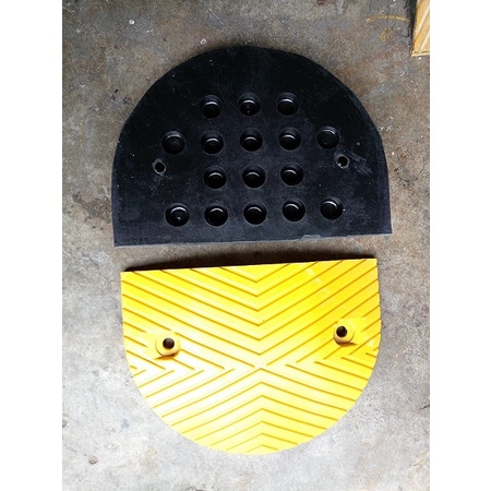 Rubber Road Hump End Cap (PAIR) - (READY STOCK) | Shopee Malaysia