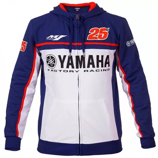 YAMAHA VR46 Sweater (Blue red) | Shopee Malaysia