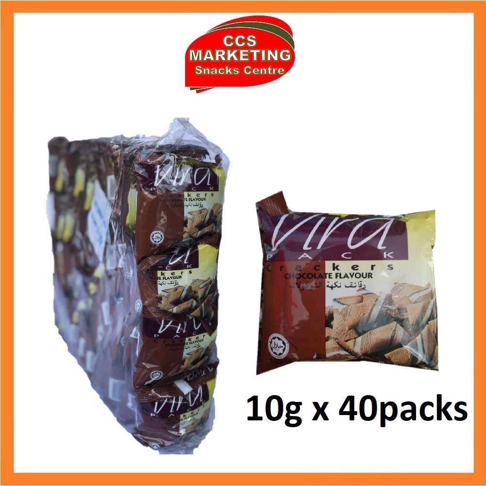 CCS Vira Crackers Chocolate Flavour ( 10g x 40pcs ) | Shopee Malaysia