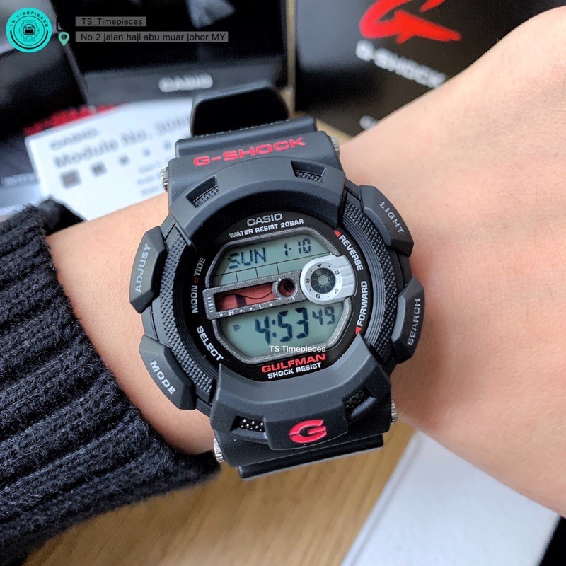 Casio G SHOCK 💯 Authentic Gulfman G-9100-1 / G-9100-1D | Shopee Malaysia