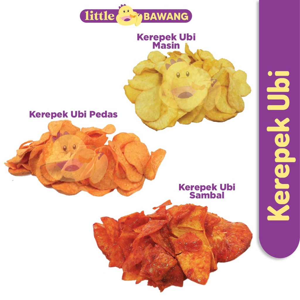 Kerepek Ubi Ubi Masin Ubi Pedas Ubi Sambal 400g 600g (Tapioca chips ...