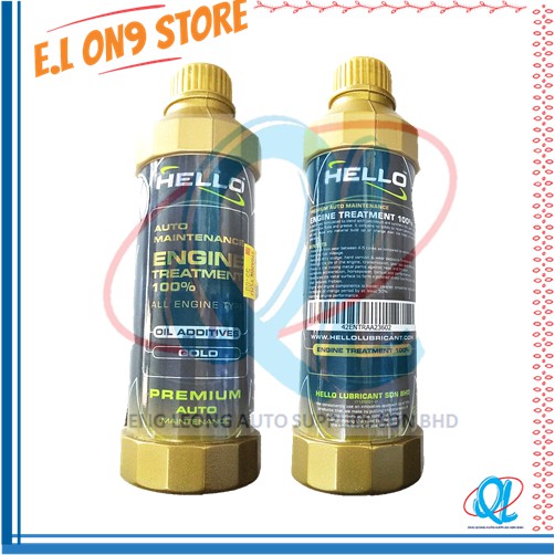 HELLO ENGINE TREATMENT 100% (OIL ADDITIVE) | Shopee Malaysia